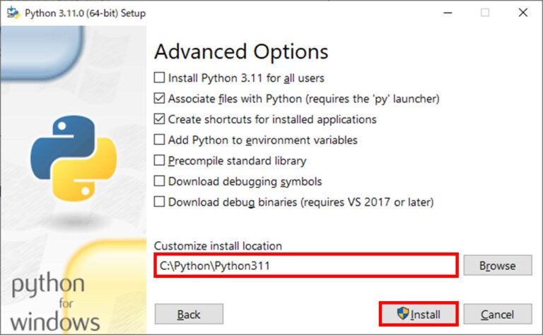 Pythonのインストール方法（Windows）