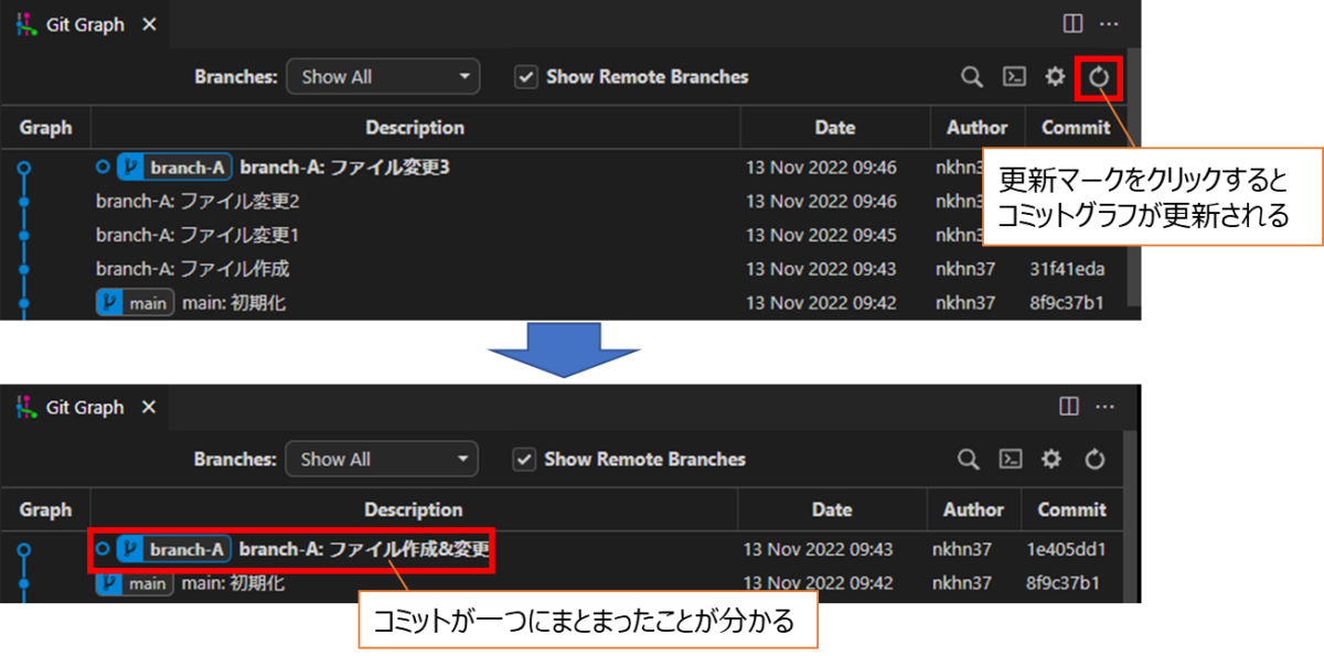 VSCodeでGitのrebaseを実施する方法｜Python Tech