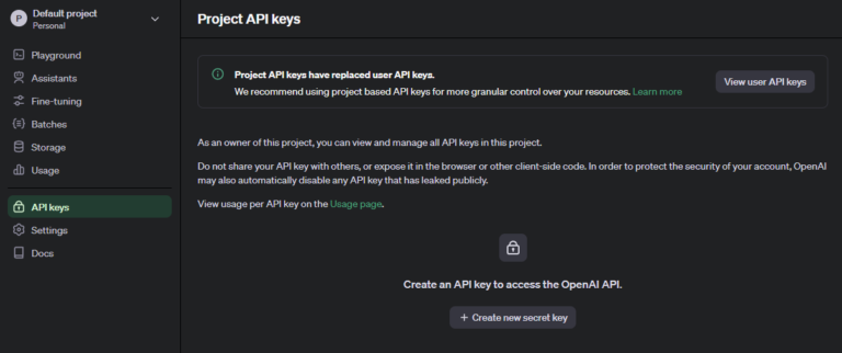 【Python】OpenAI APIの使い方の基本